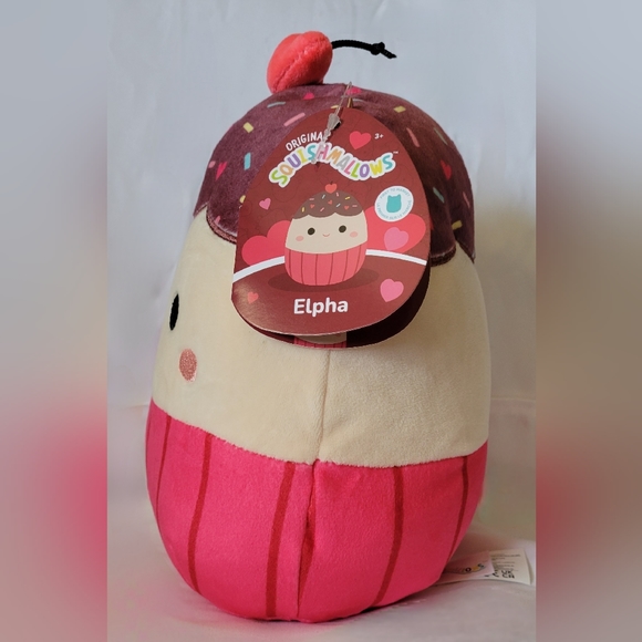 Squishmallows | Toys | Bnwt Ftm 8 Valentine Elpha The Cupcake Squishmallow Kellytoy Plush | Poshmark